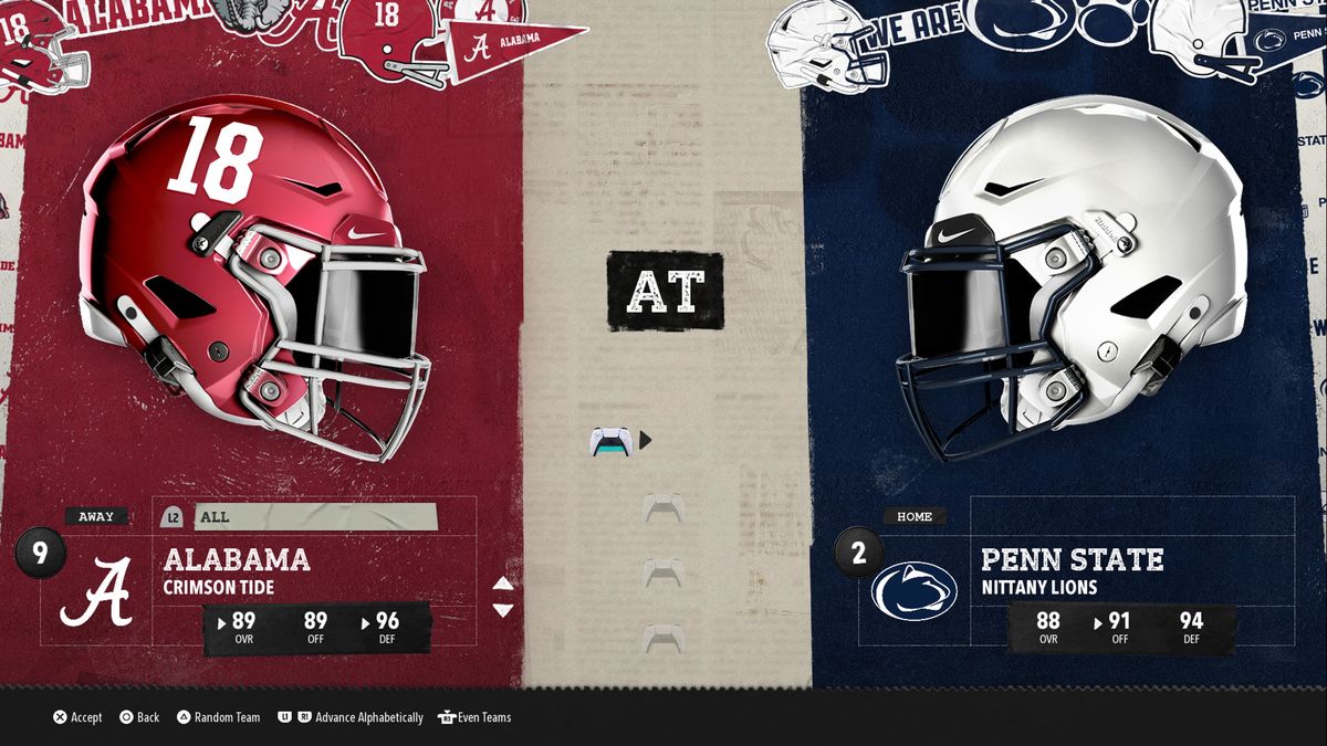 College Football 26 best teams list and in-game NCAA rankings | GamesRadar+