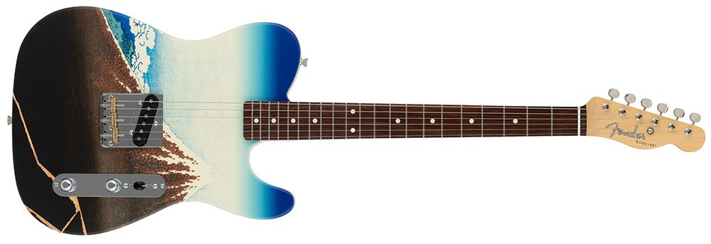 Fender Japan brings master ukiyo-e artist Hokusai's work to the Esquire ...