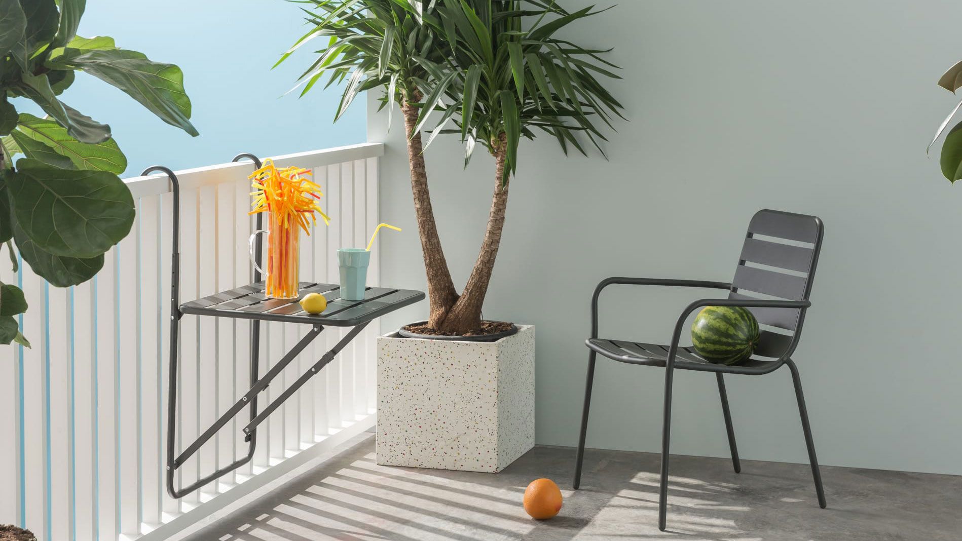 Introducing this balcony table – a smart buy for small spaces that's ...