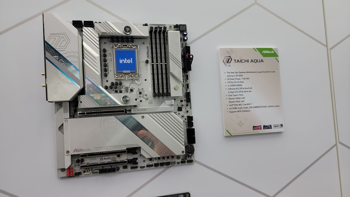 ASRock unveils a slew of Arrow Lake-compatible motherboards, including ...