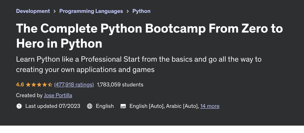 The best online Python courses for AI, software, and data visualization ...