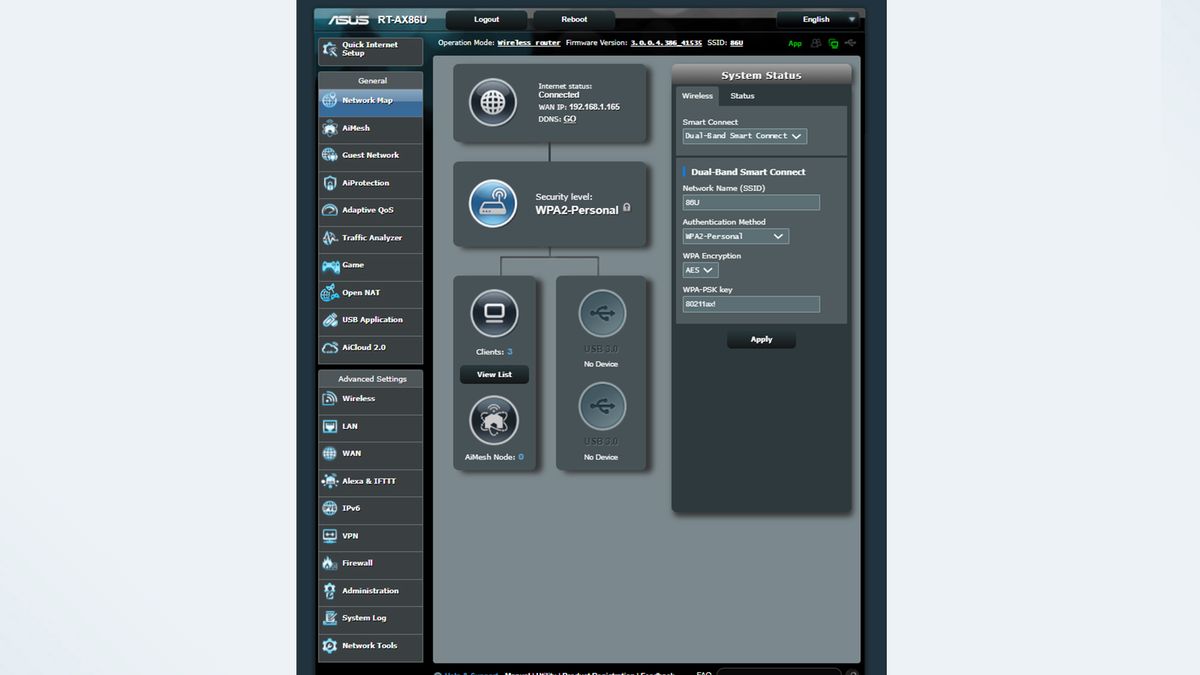 Asus RT-AX86U router review | Tom's Guide