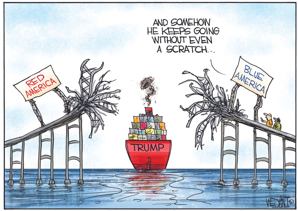 Today's political cartoons - April 1, 2024 | The Week