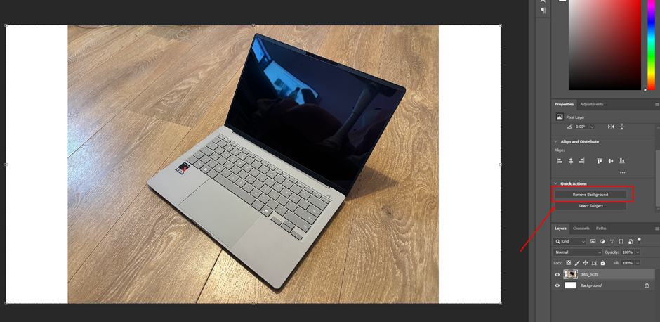 How to make an image background transparent in Photoshop | TechRadar