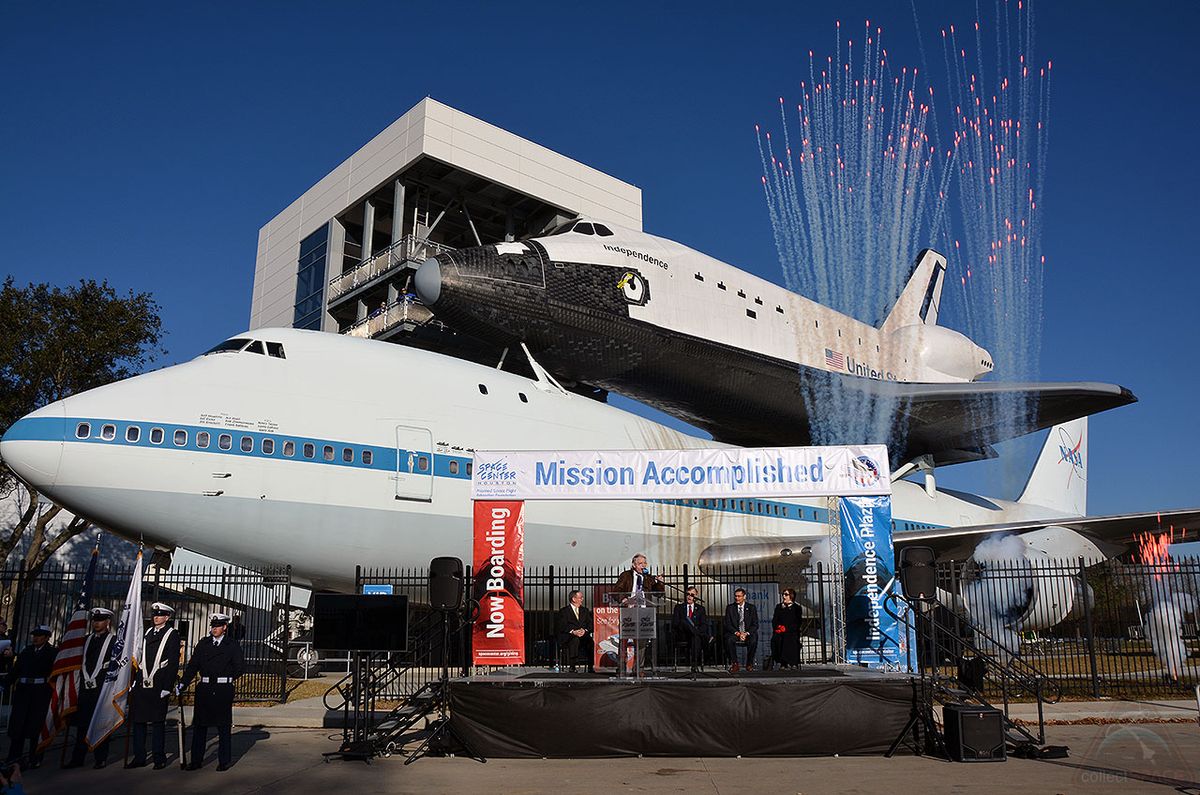 Mission Accomplished! 747-Space Shuttle Exhibit Launches in Houston | Space