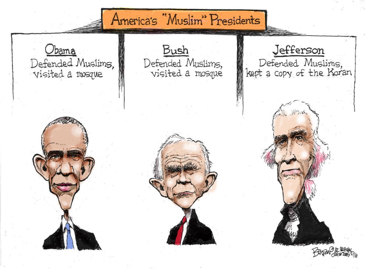 Obama Cartoon U.S. Muslim Presidents | The Week