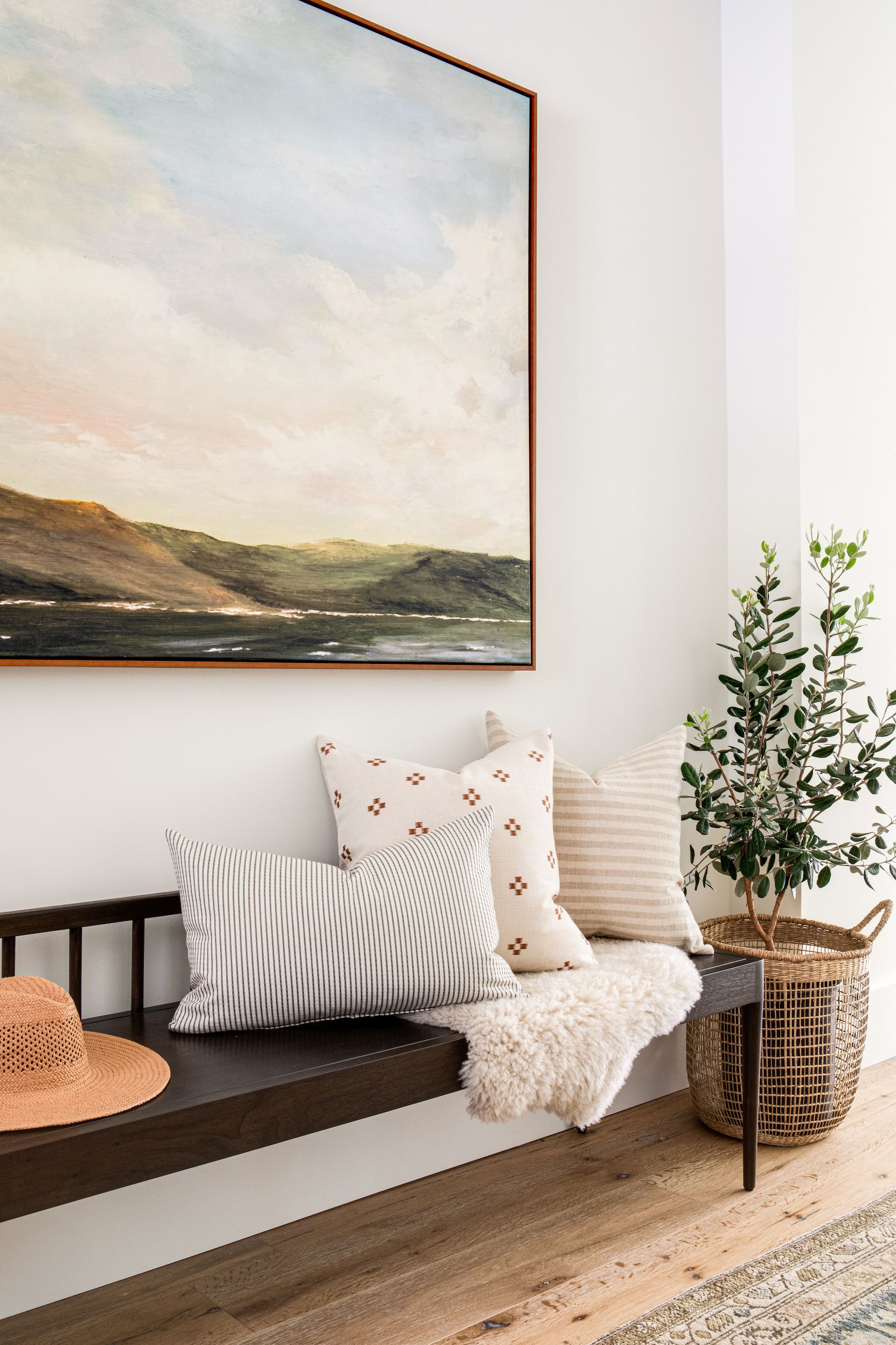 12 entryway bench ideas for an inviting foyer | Real Homes