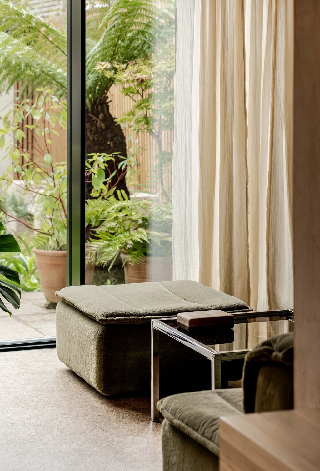 Clad in Cork, This 70s Retrofit is Luxe Low-Impact Living | Livingetc