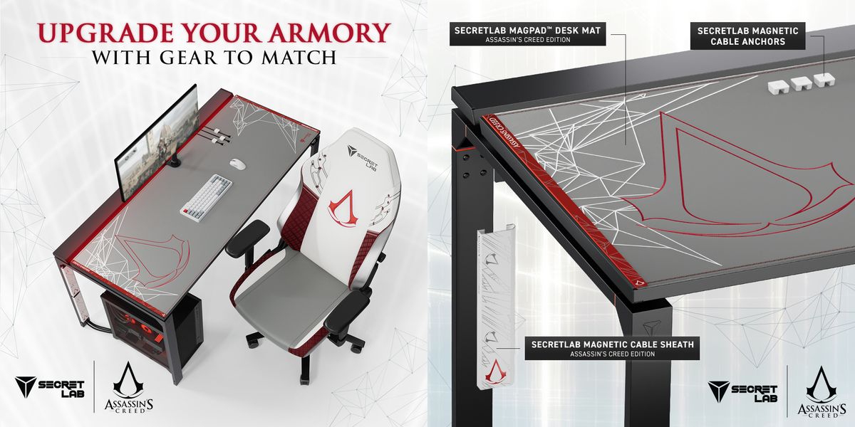 Secretlab's Assassin's Creed Collection offers an Animus-inspired ...