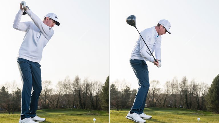 Over The Top Golf Swing Drill To Kill Your Slice | Golf Monthly