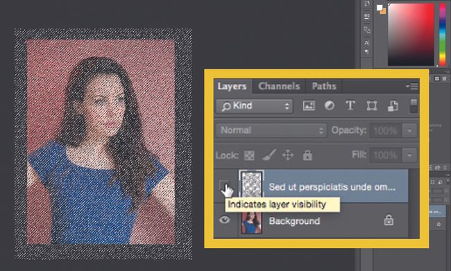 Learn how to merge text into portraits with this fun Photoshop project ...