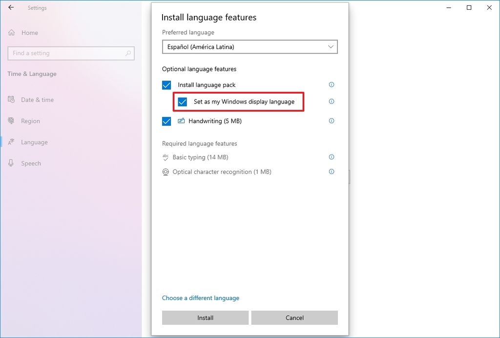 How to change system language on Windows 10 | Windows Central