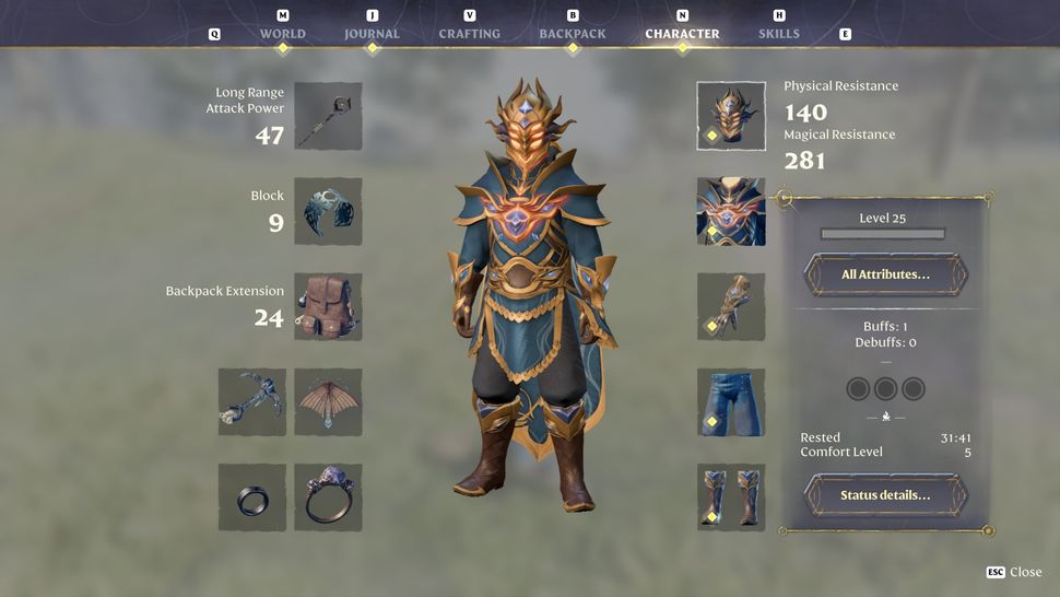 Best Enshrouded builds: For Wizard, melee Barbarian, Warrior tank, and ...