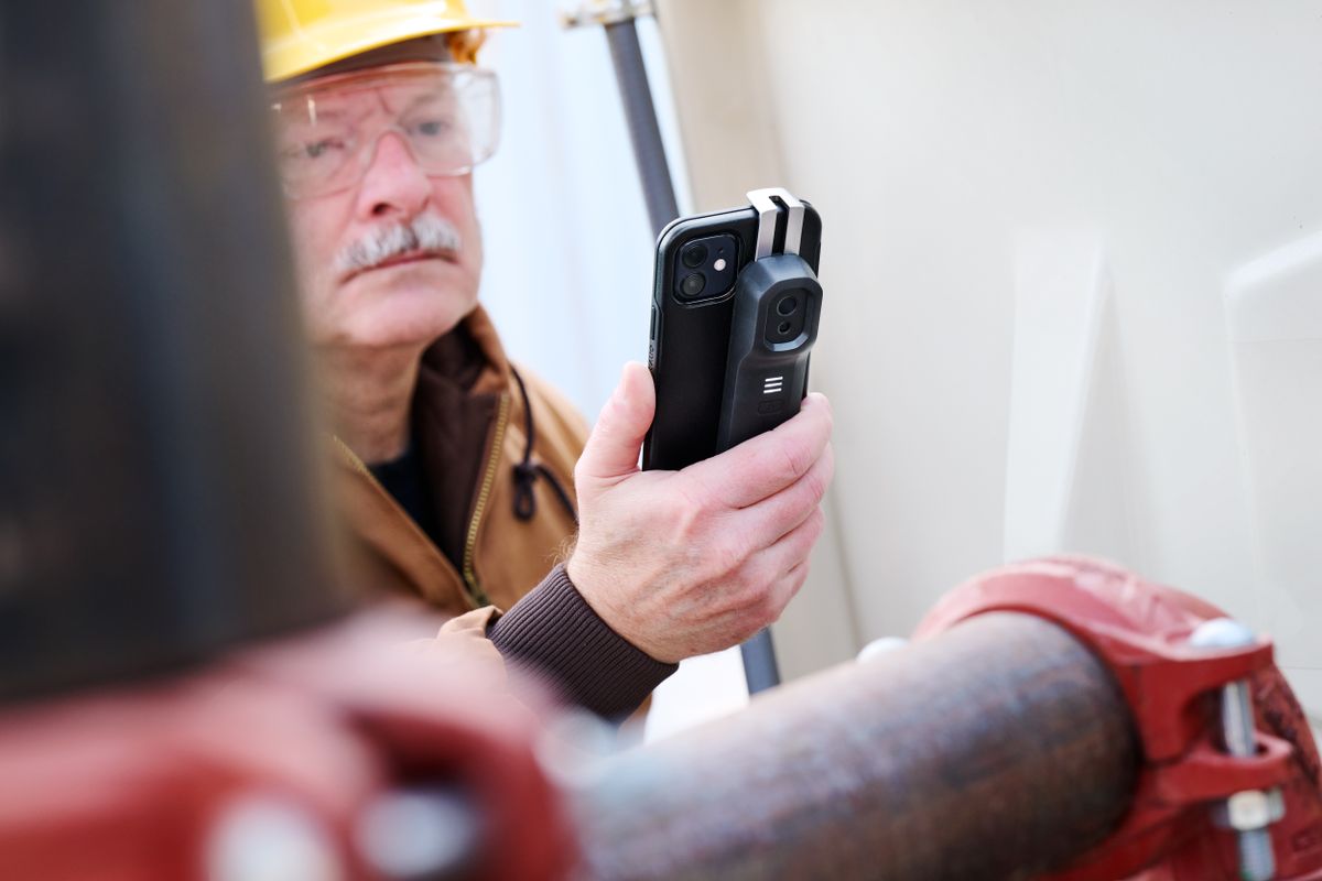 FLIR ONE Edge Pro is a mobile infrared camera you can clip anywhere ...