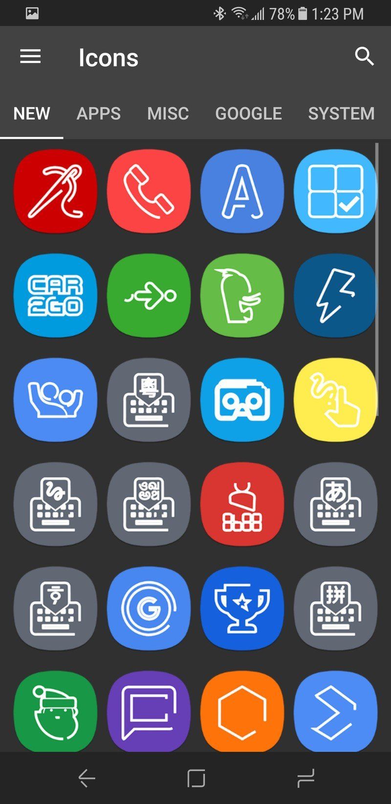 Want the best Galaxy icons on your S8? Try these icon packs! | Android ...