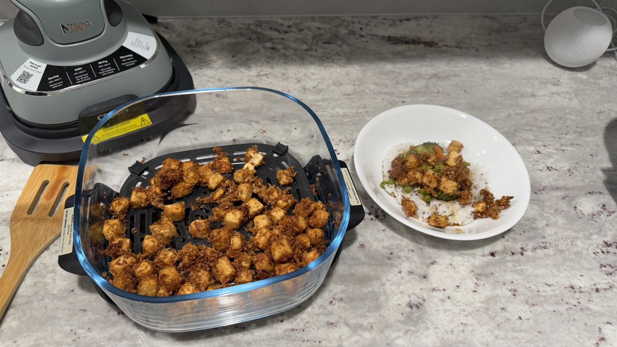 Ninja Crispi 4-in-1 Portable Glass Air Fryer Cooking System review ...