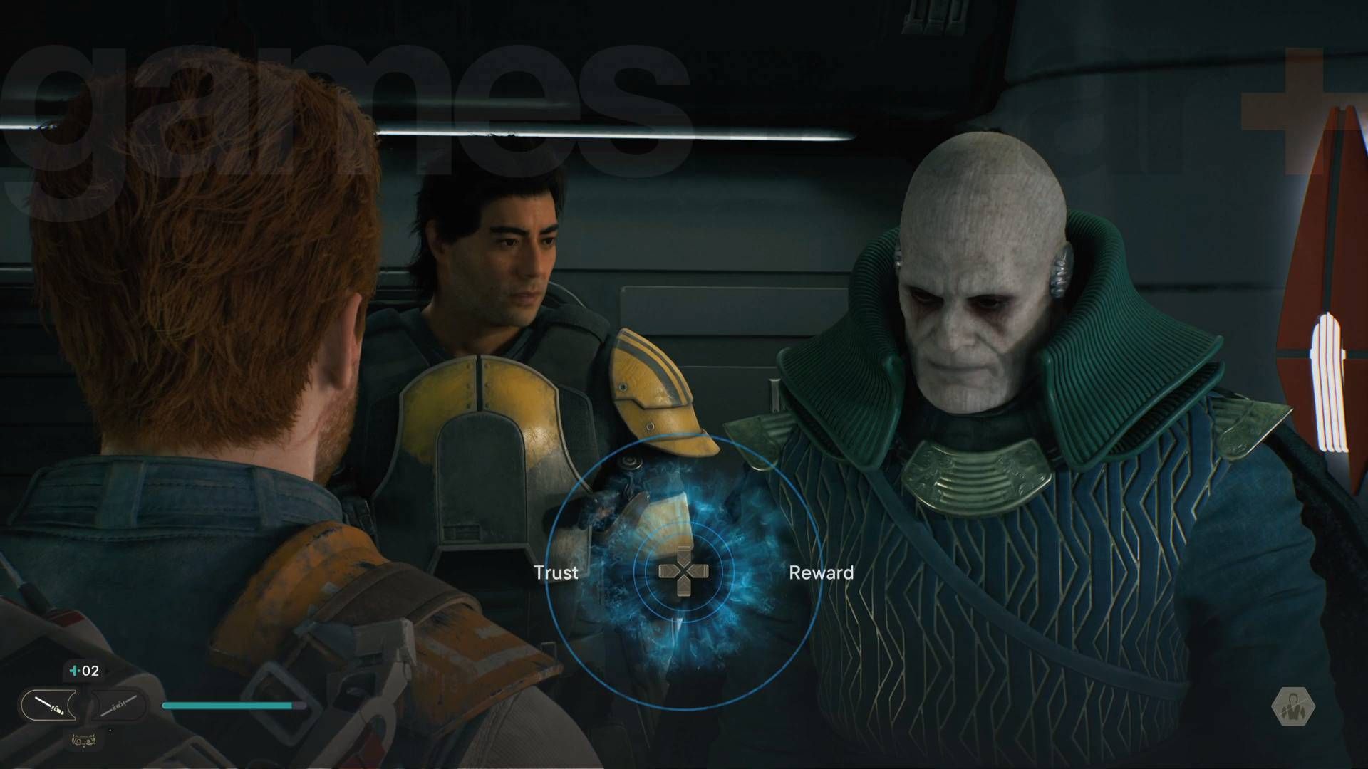 Choose Trust or Reward in the Jedi Survivor Senator mind trick ...