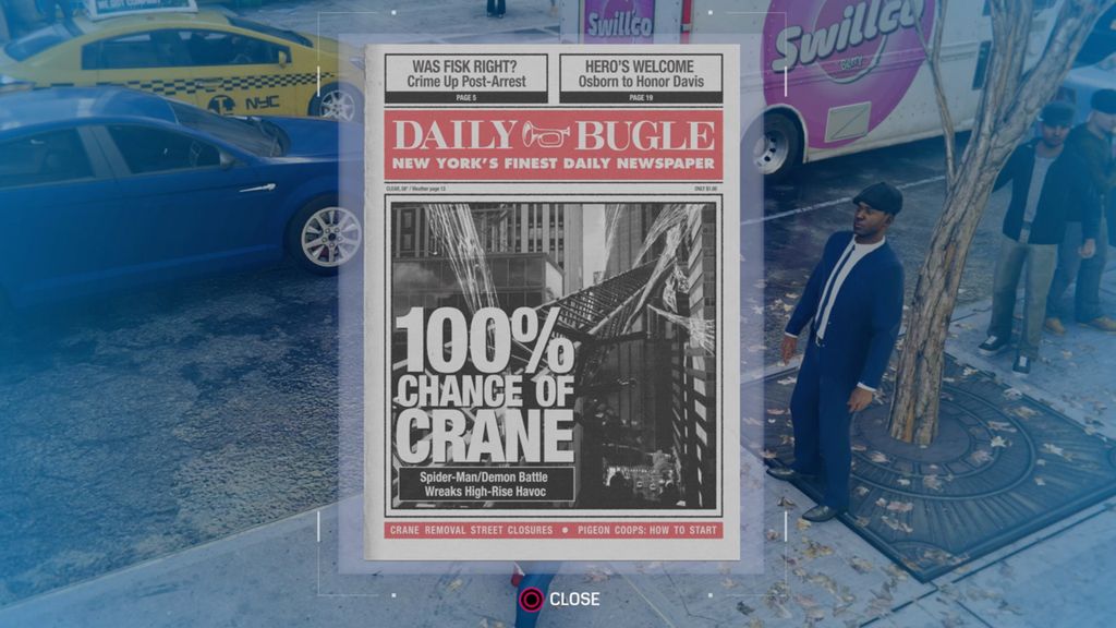All Marvel's Spider-Man Daily Bugle newspaper locations | GamesRadar+