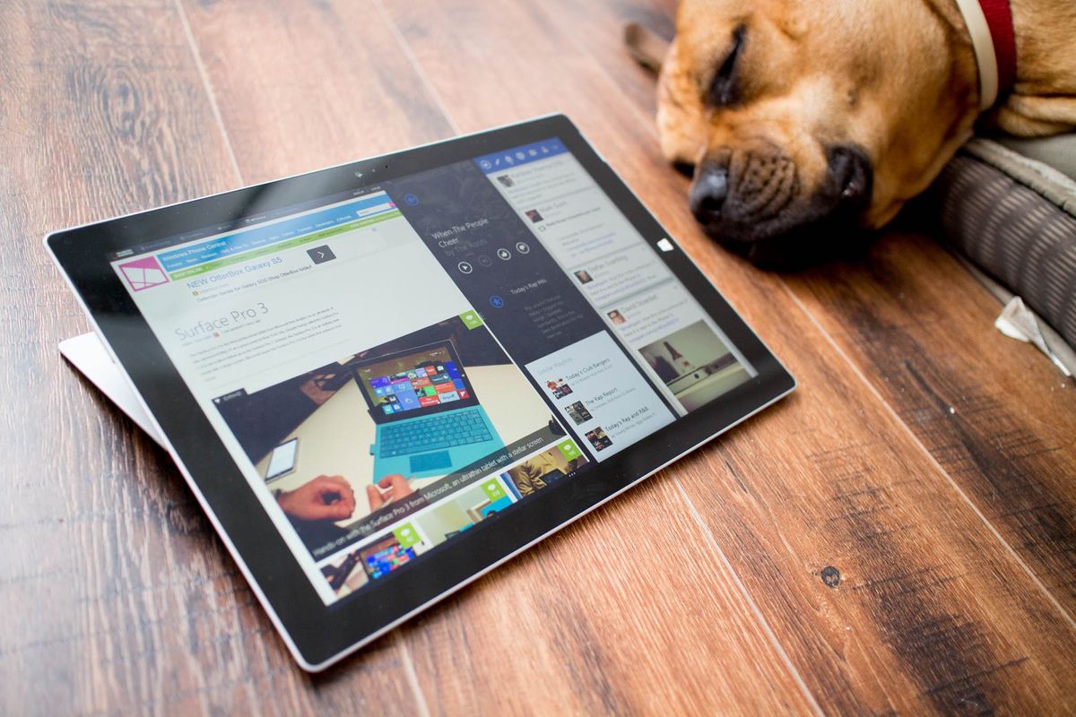 You can snap up to 4 apps on the Surface Pro 3 | Windows Central