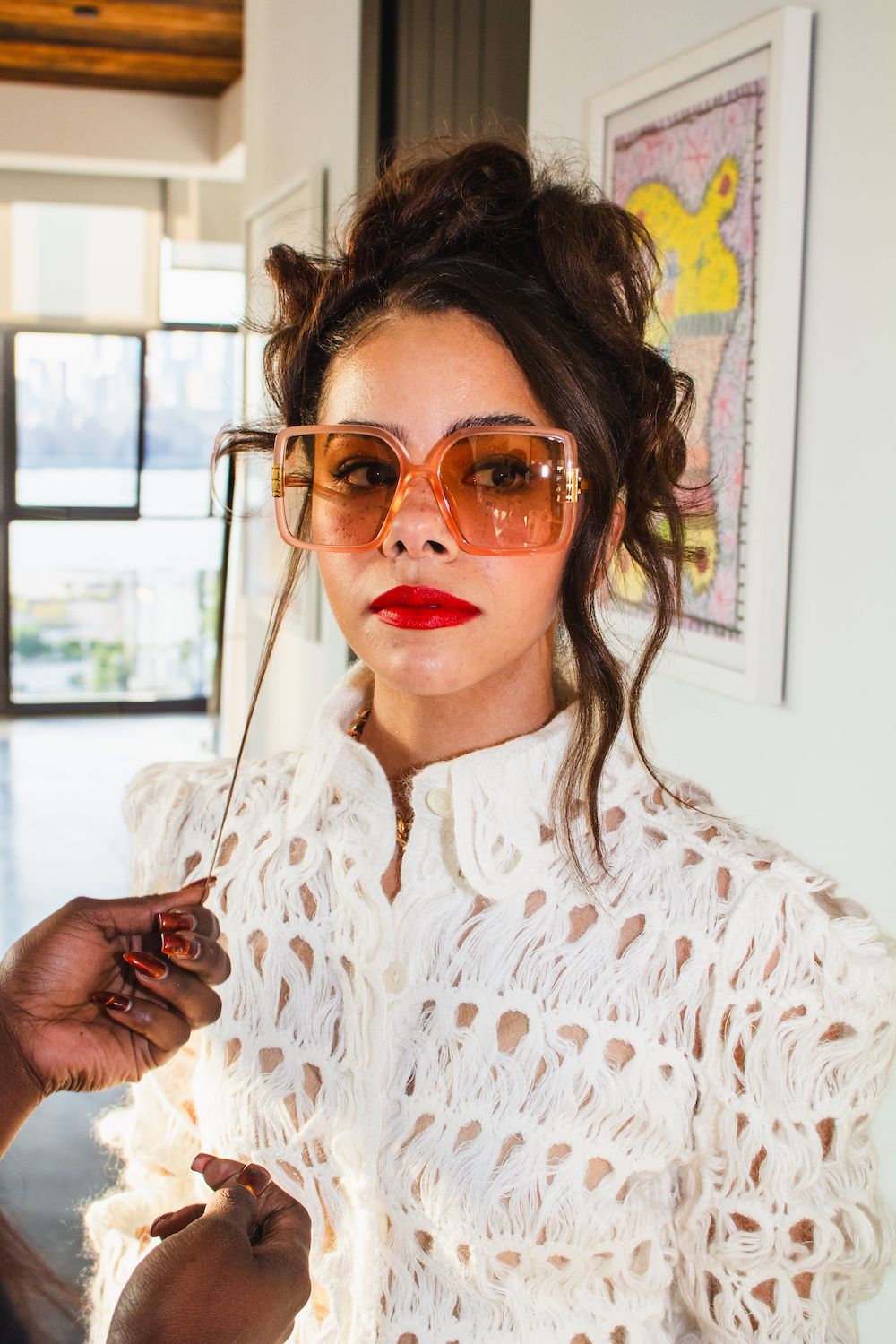 Exclusive: Antonia Gentry Gets Ready for Tory Burch Spring 2025 | Marie ...