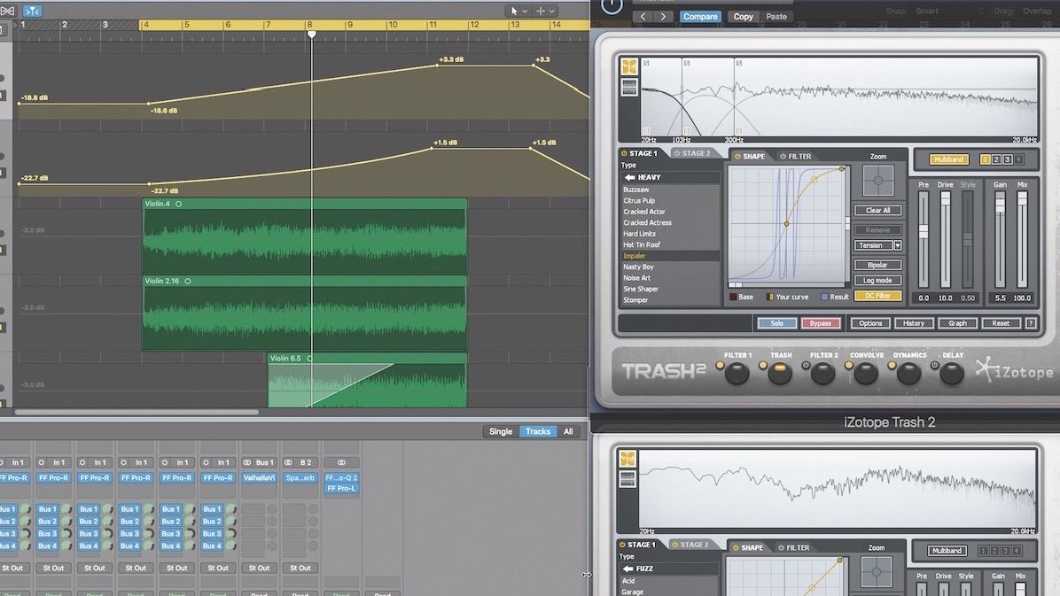 How to create a cinematic riser from multiple violin performances ...