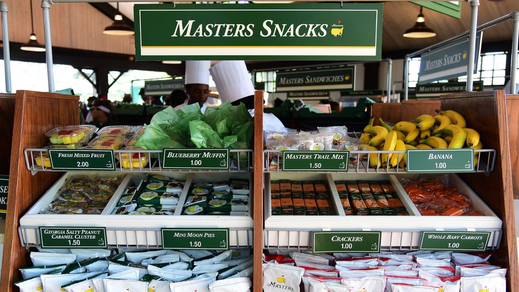 The Incredible Masters Concession Menu: Featuring $5 Beer and Iconic $1 ...