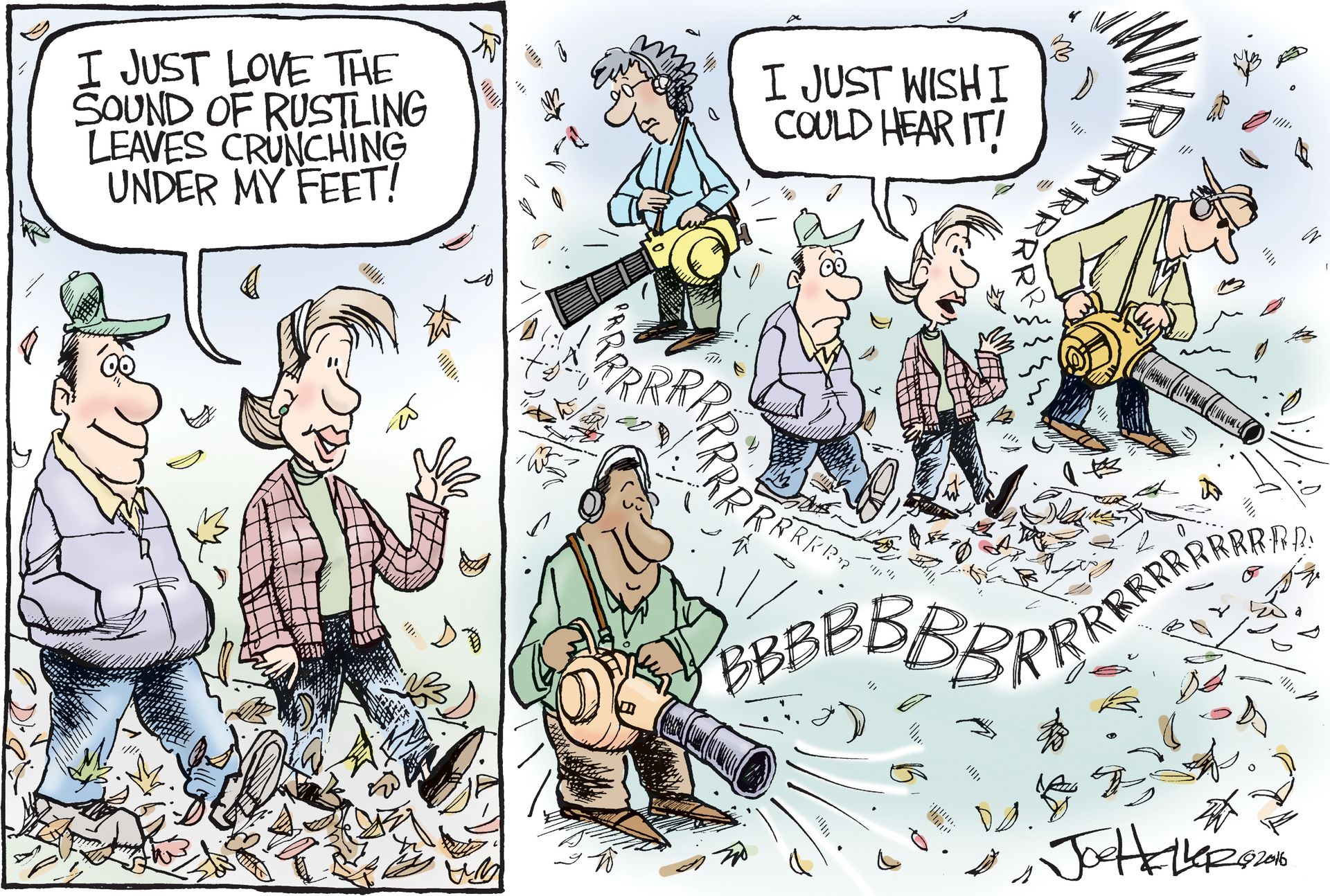 Editorial cartoon U.S. autumn leaves | The Week