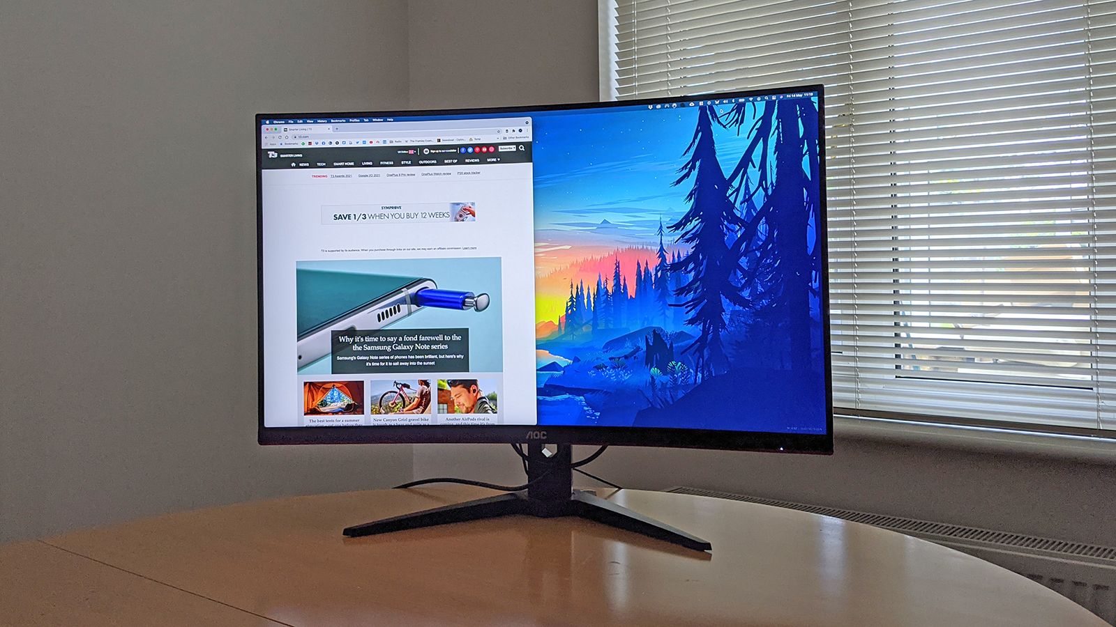 AOC CQ32G2SE curved gaming monitor review: a solid mid-range performer | T3