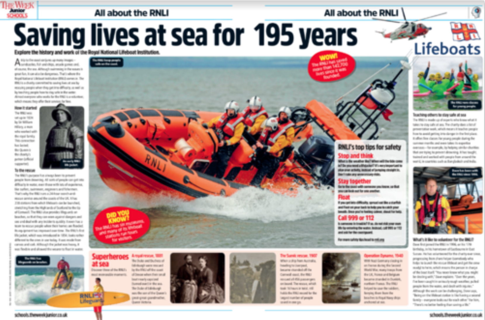 All About RNLI | The Week Junior
