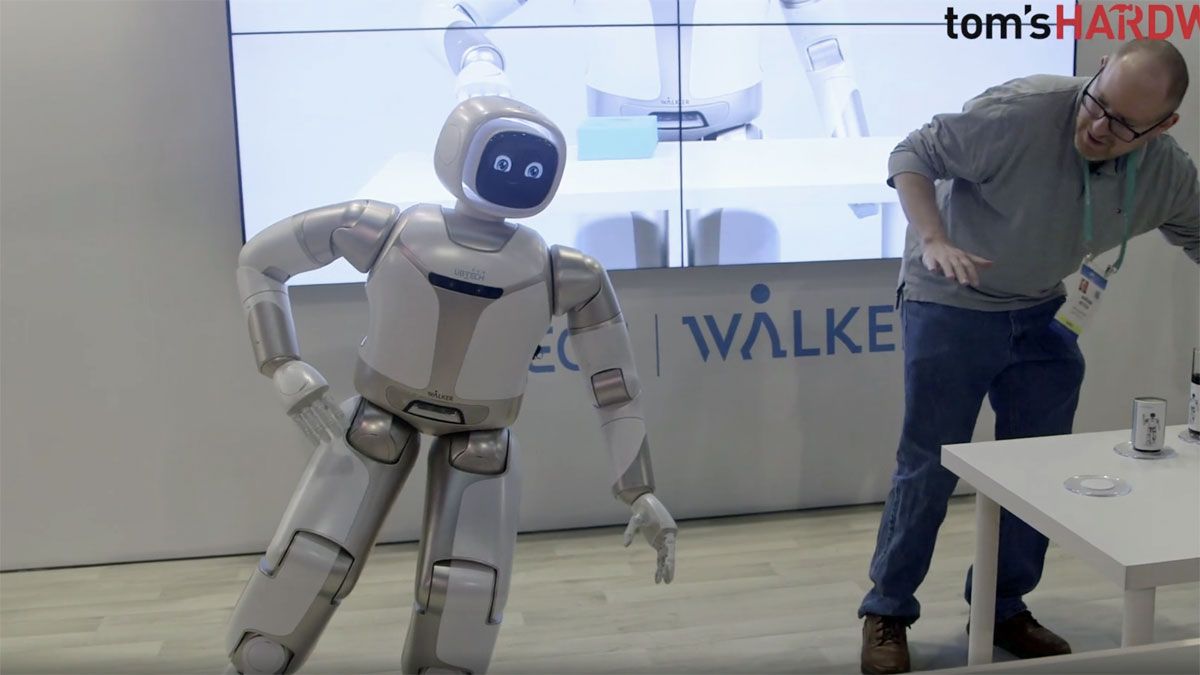 UBTech Walker Robot Can Now Draw and Do Yoga | Tom's Hardware