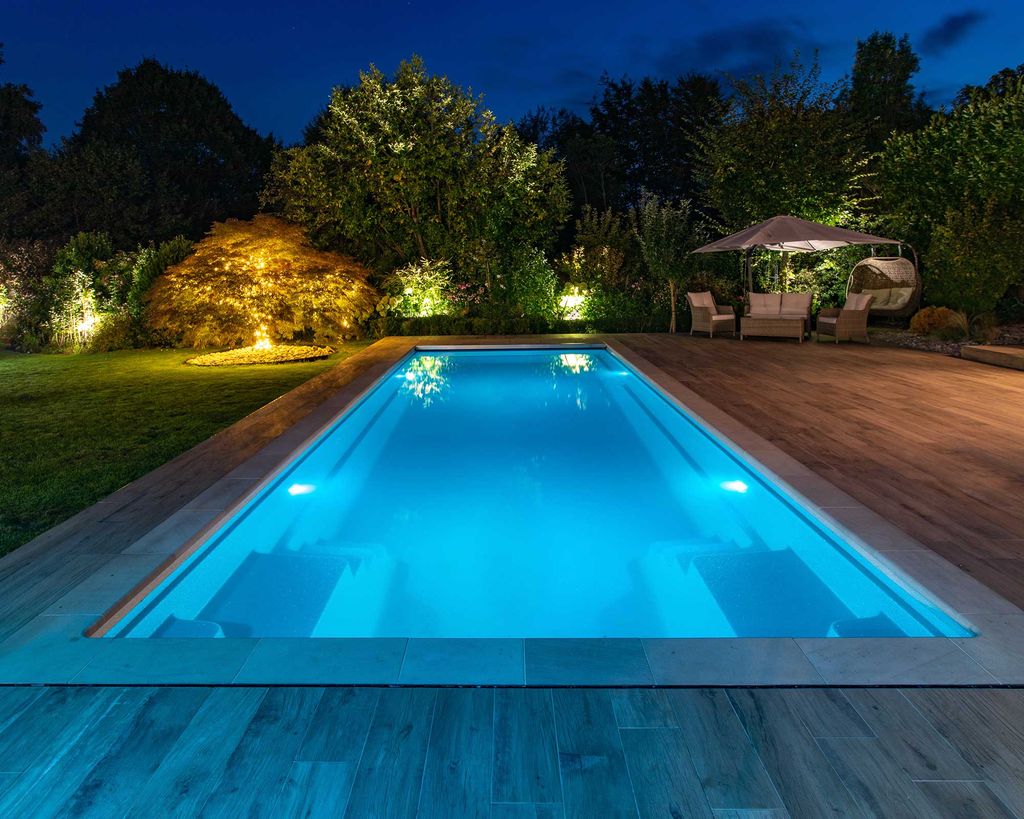 Pool lighting ideas: 10 ways to illuminate your pool | Gardeningetc