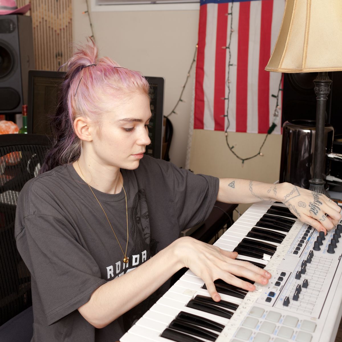 Grimes: "Sound design is my favourite part of the recording process ...