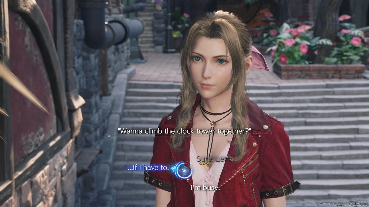 FF7 Rebirth Aerith romance guide: Side quests, dialogue choices, and ...