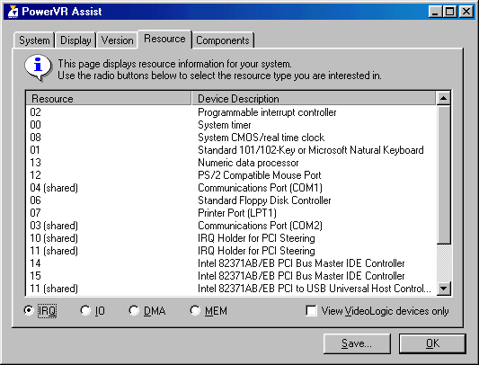 VideoLogic Neon 250 Video Drivers - PowerVR Assist - VideoLogic Neon ...