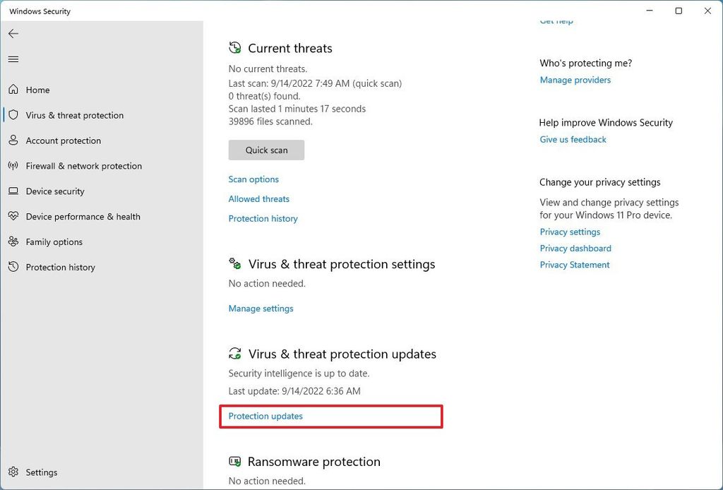 How to get started with Microsoft Defender Antivirus on Windows 11 ...