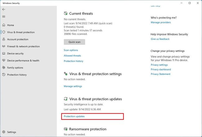 How to get started with Microsoft Defender Antivirus on Windows 11 ...