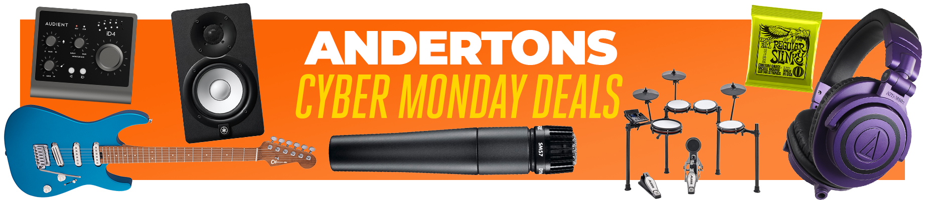 Cyber Monday Andertons deals 2023: Save big on gear | MusicRadar