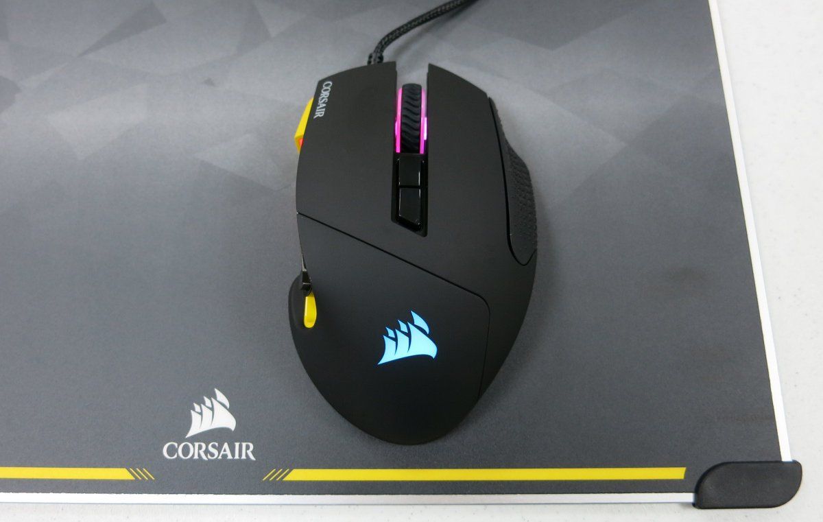 Corsair Scimitar review: A gaming mouse for MMOs, MOBAs, and more ...