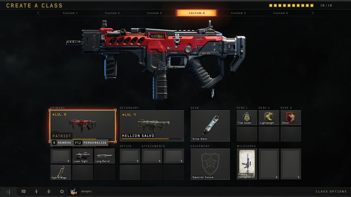 How to unlock Black Ops 4 Create a Class and use different weapons ...