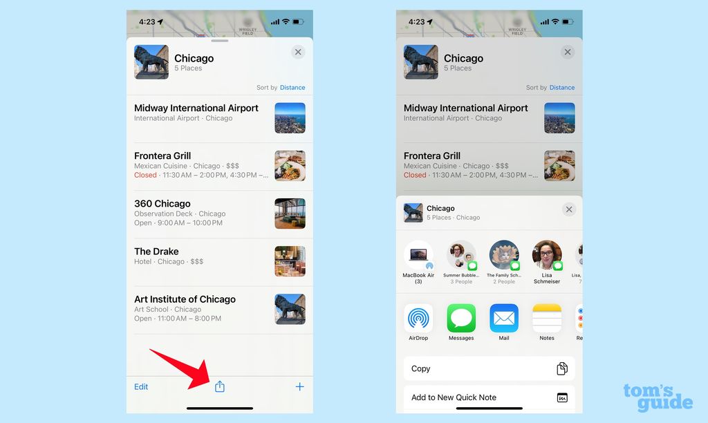 How to create your own guides in Apple Maps | Tom's Guide