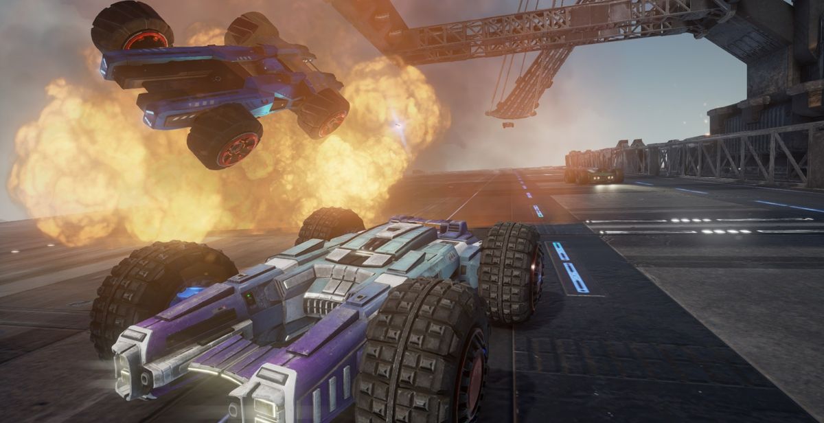 Grip, the Rollcage-inspired combat racing game, rolls out on November 6 ...