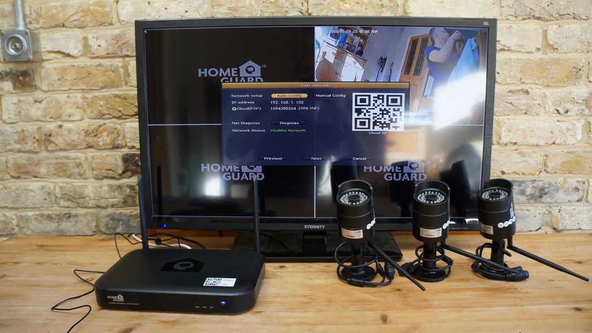 HomeGuard Wireless Full HD CCTV Kit review | TechRadar