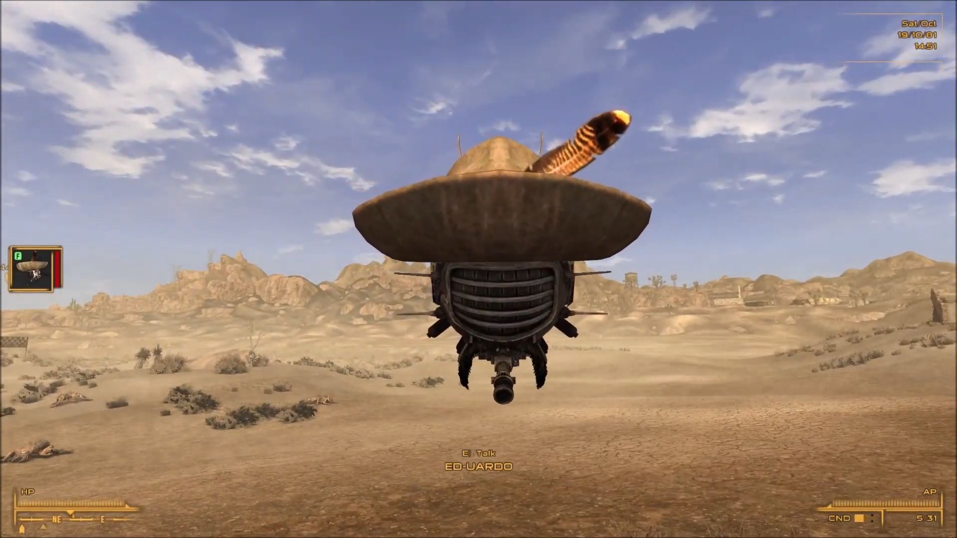 Fallout: New Vegas mod gives your eyebot companion an upgradeable ...