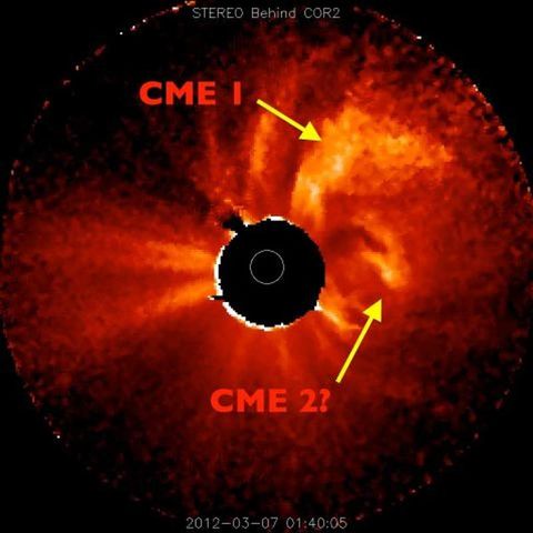 Photos: Huge Solar Flare Eruptions of 2012 | Space