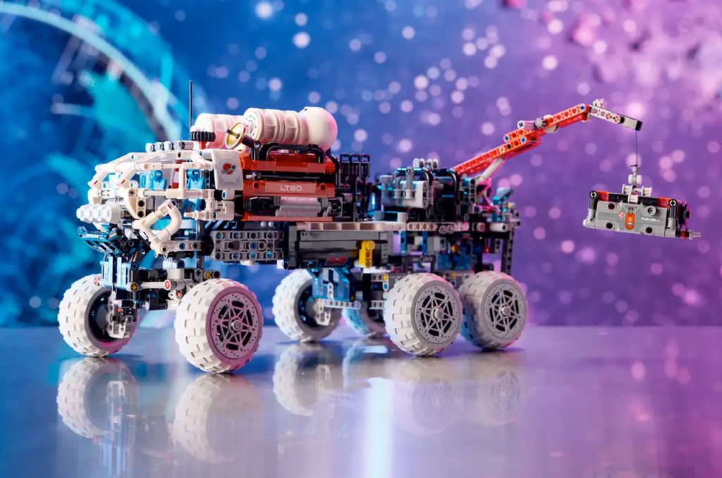 New Lego Technic Mars Crew Exploration Rover is sci-fi but built with ...