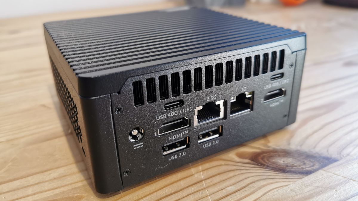 Hands on: ECS LIVA Z7 Plus | TechRadar