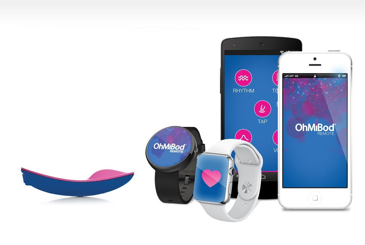 OhMiBod's connected vibrators buzz in sync with heartbeat, controllable ...