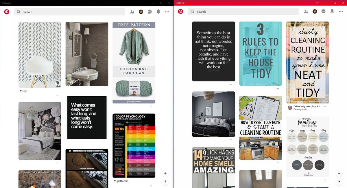 Pinterest review: A popular PWA comes to the Microsoft Store | Windows ...