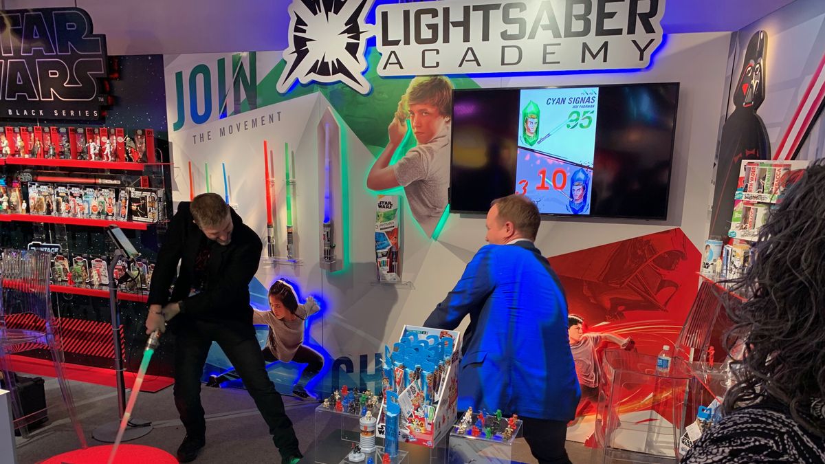 Hands on: Hasbro Star Wars Lightsaber Academy review | TechRadar