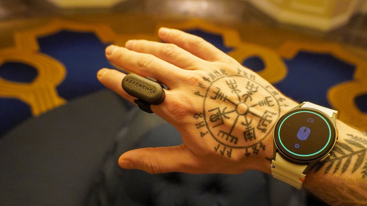 I just found spatial computing’s missing link — the Afference ring is the future of digital ...